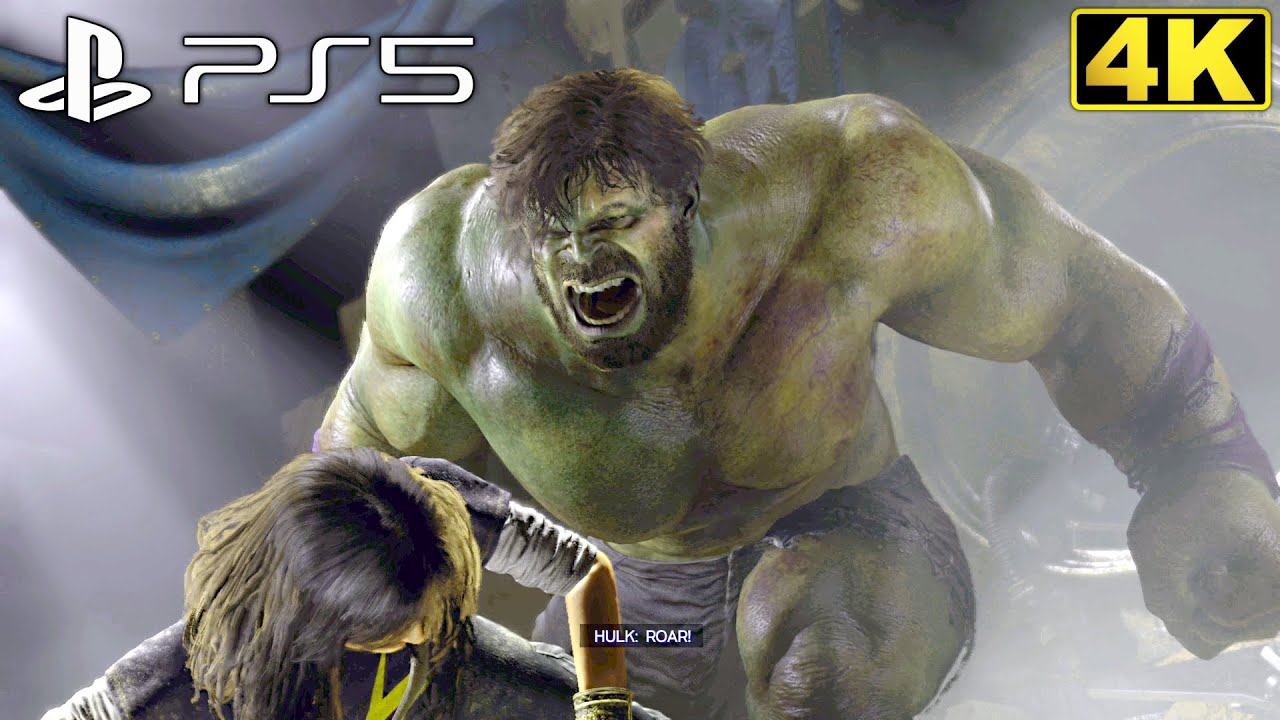 Hulk Chases Ms. Marvel - Marvel's Avengers PS5 Gameplay 4K 60FPS - YouTube
