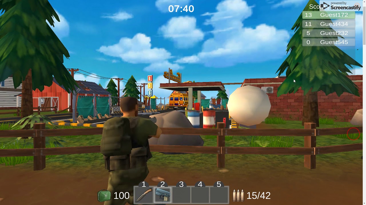 DeadWalk.io Multiplayer Zombie Hunting - YouTube