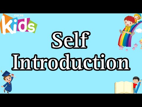 Self Introduction || English for Kids #Self introduction #english #chat