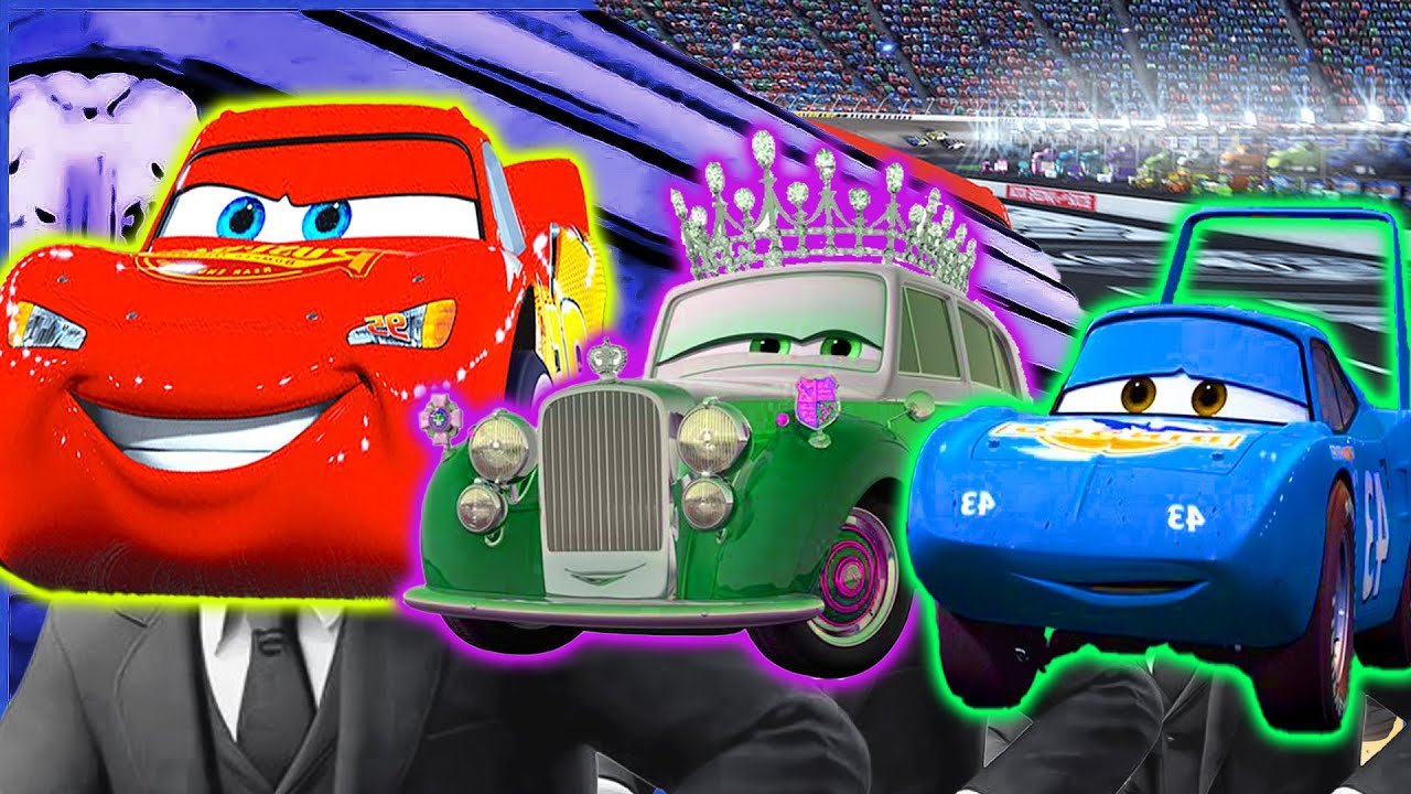 Cars cartoon FUNNY Music Video ⚡ CARS 95 Lightning McQueen ⚡ Lightning ...