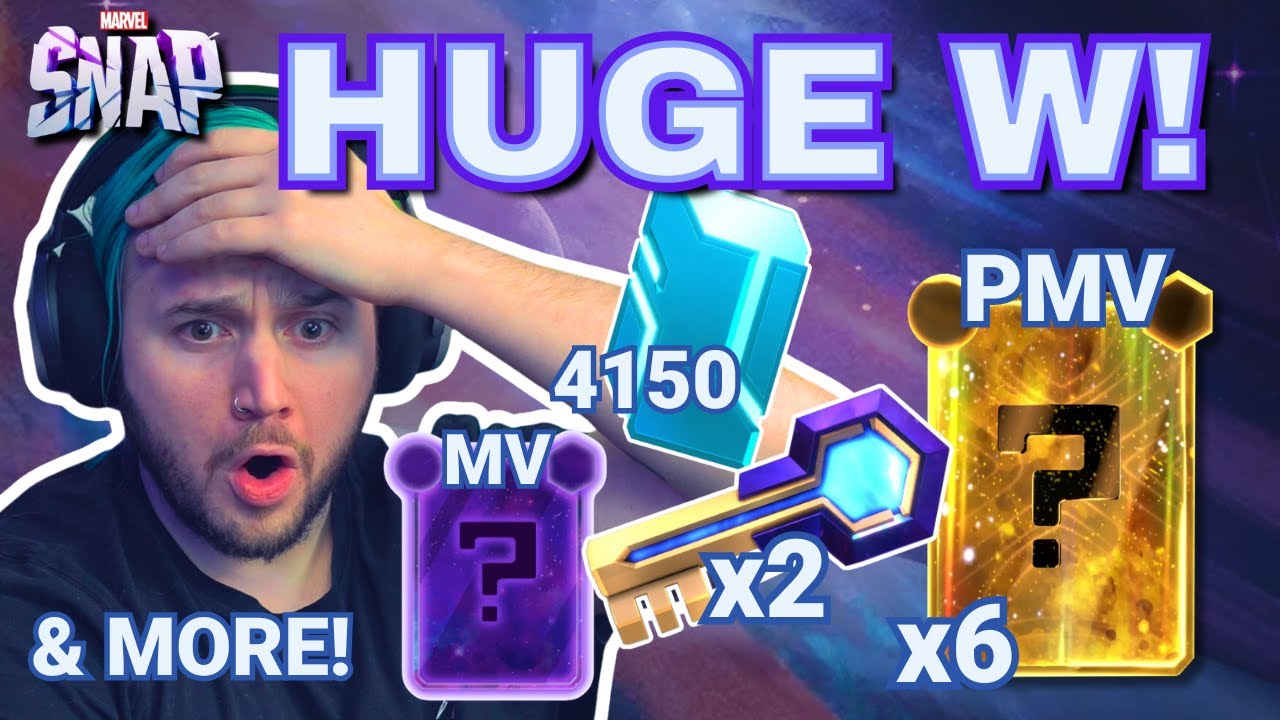 HUGE W! Marvel SNAP Compensation Breakdown - YouTube