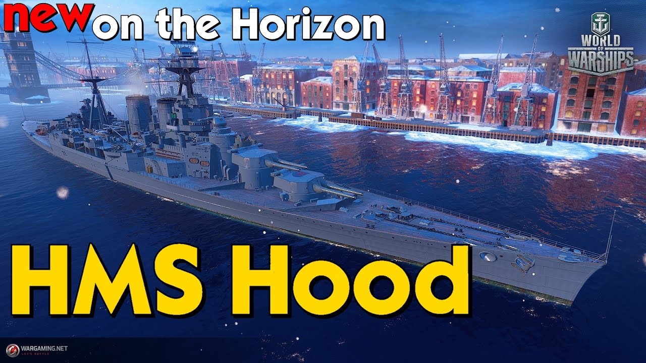 HMS HOOD - rockets for AA protection ?? - World of Warships - YouTube