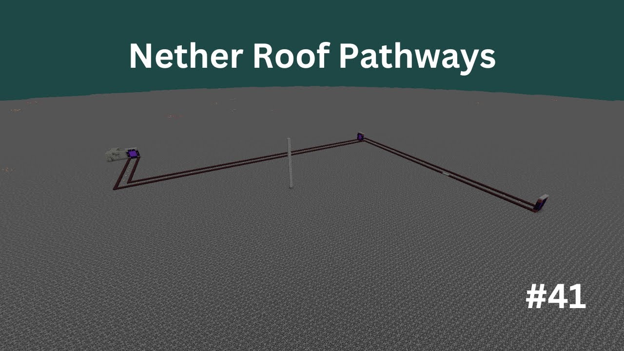 SWJ Ep 41: Nether Roof Pathways - YouTube