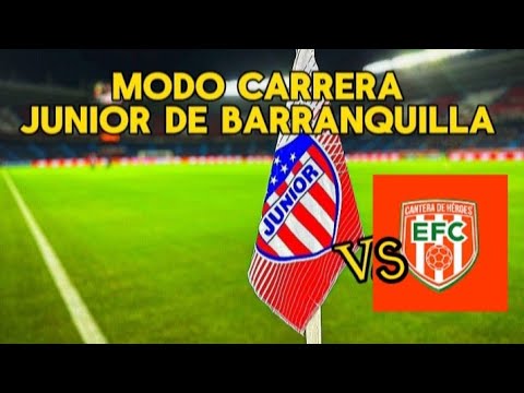 Modo Carrera JUNIOR DE BARRANQUILLA. Vs ENVIGADO. Entramos a las Ocho. - YouTube