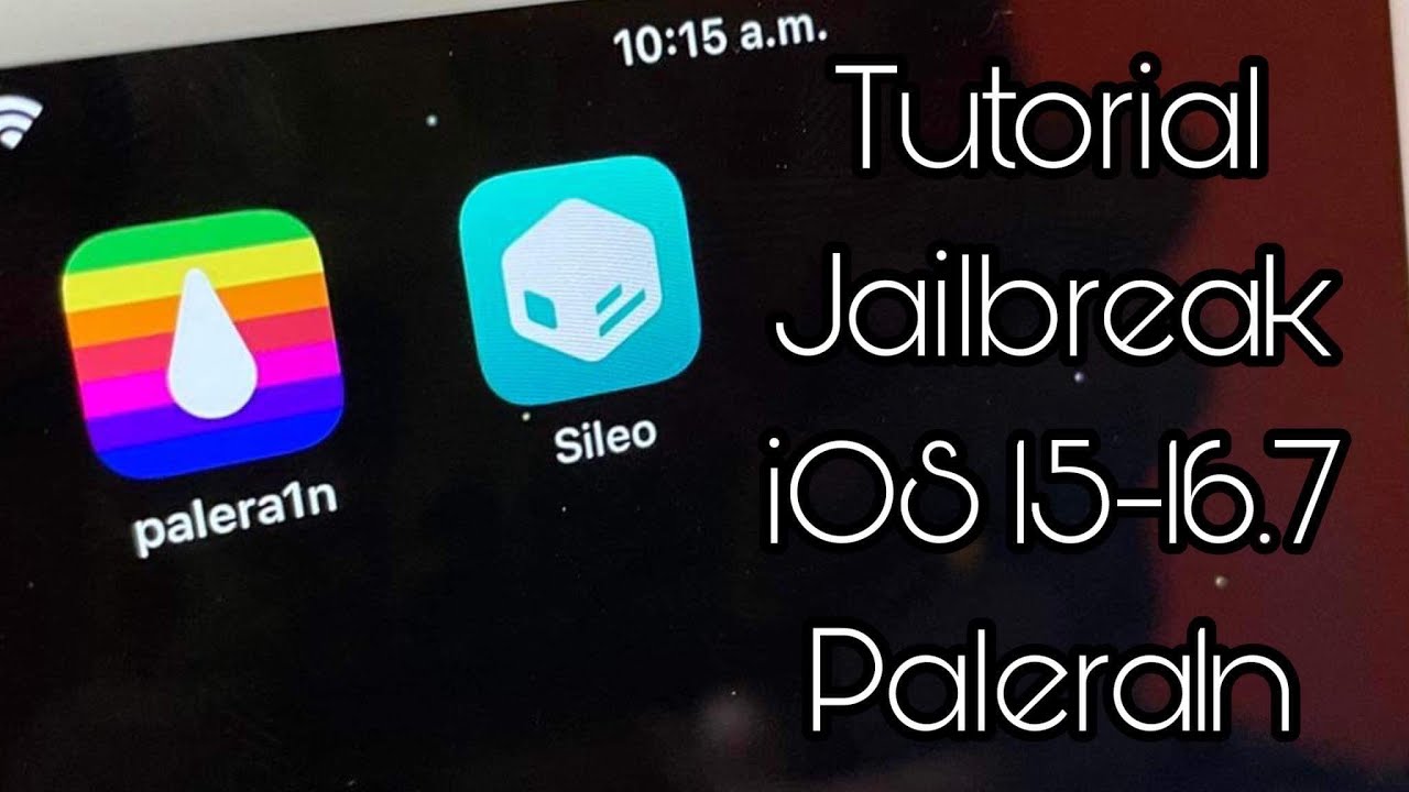 Tutorial Nuevo Jailbreak Ios 16 5 1 Y 15 7 7 Palera1n En Windows Sin ...