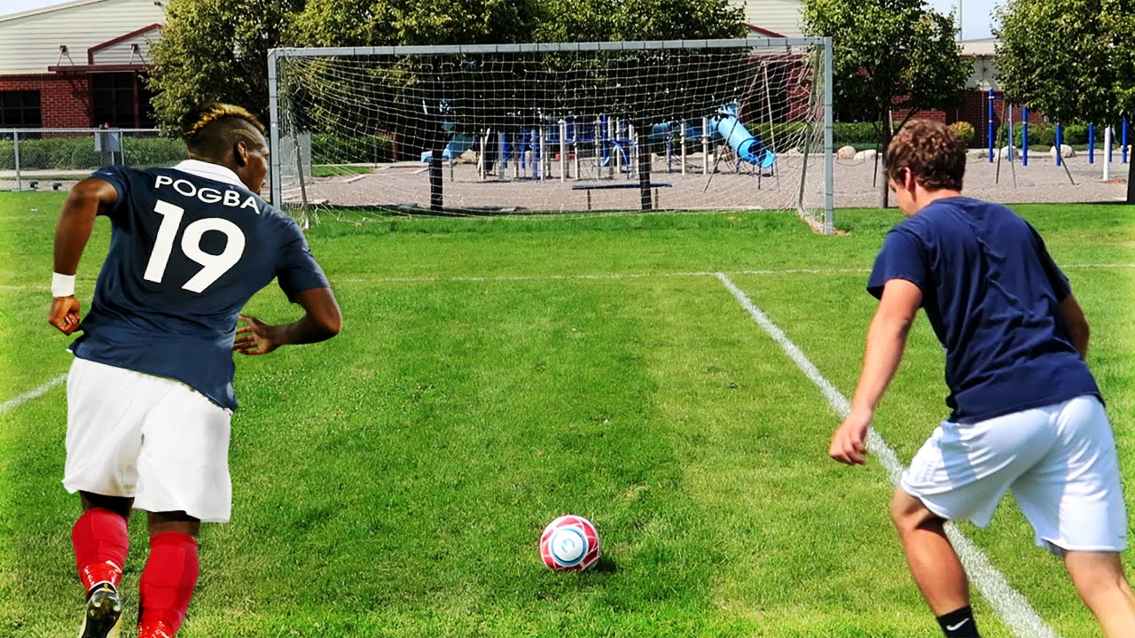 OMG!! FOOTBALL CHALLENGES AGAINST SPECIAL GUEST!!! - YouTube
