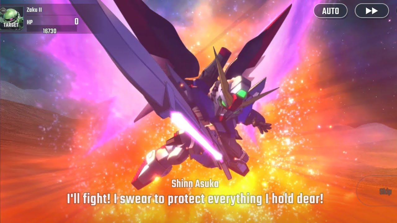 UR Destiny Gundam (EX) Animations SD Gundam G Generation ETERNAL SDガンダム ...