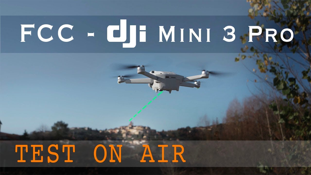 DJI MINI 3 PRO FCC - TEST SUL CAMPO - YouTube