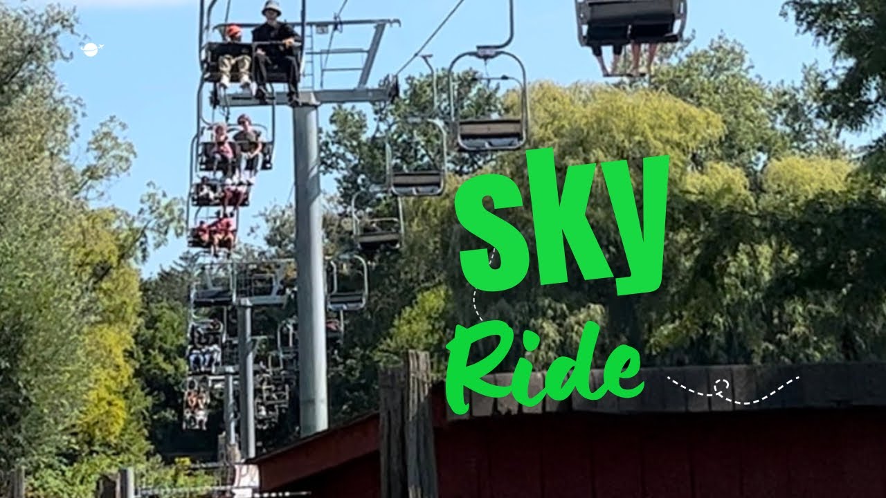 Sky Ride @ Centreville Amusement Park I Centre Island - YouTube