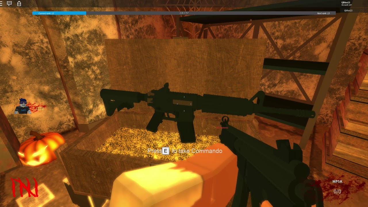Roblox call of duty zombies looking for pack a punch - YouTube