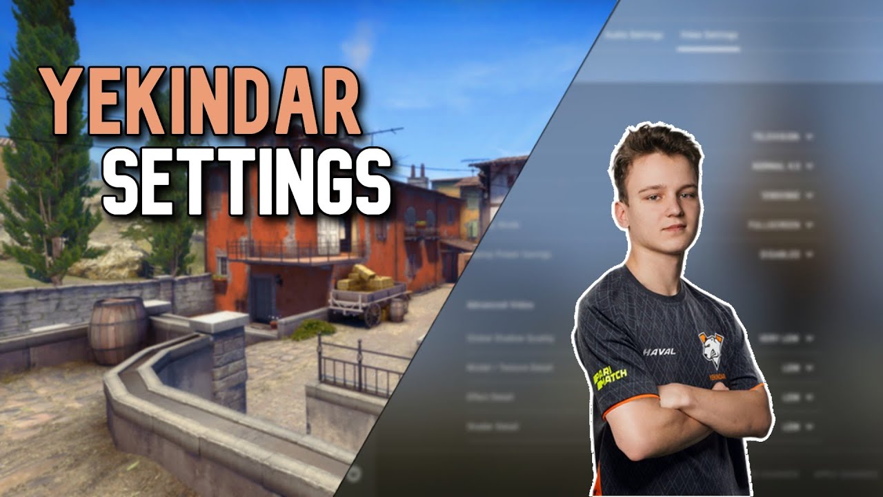 YEKINDAR CSGO Settings + Setup (2021) - YouTube