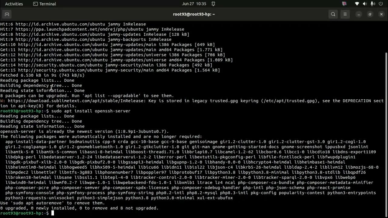 Instalasi dan Konfigurasi SSH di Ubuntu - YouTube