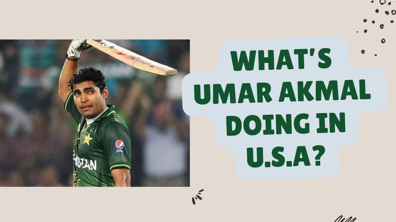 Umar Akmal in USA. What is he doing? - YouTube