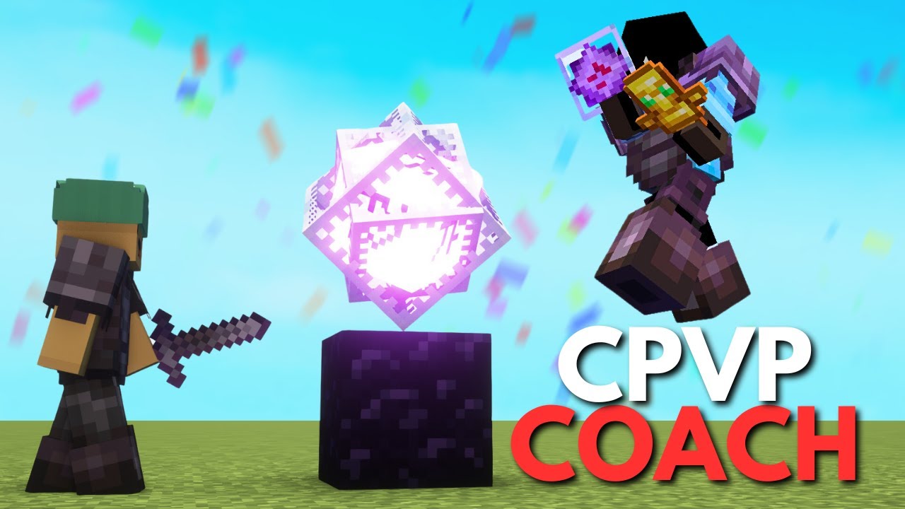 I FOUGHT My CRYSTAL PVP Coach. - YouTube