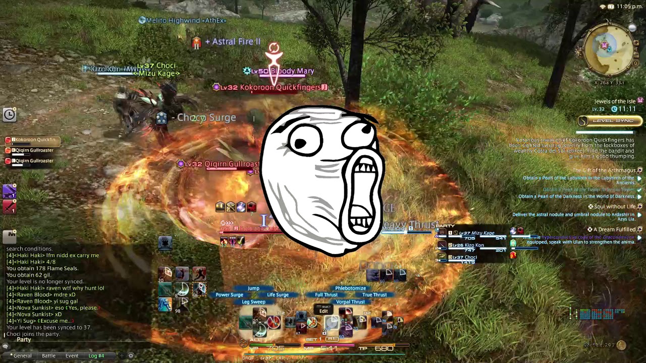 Fate Troll with Hunt - FINAL FANTASY XIV - YouTube