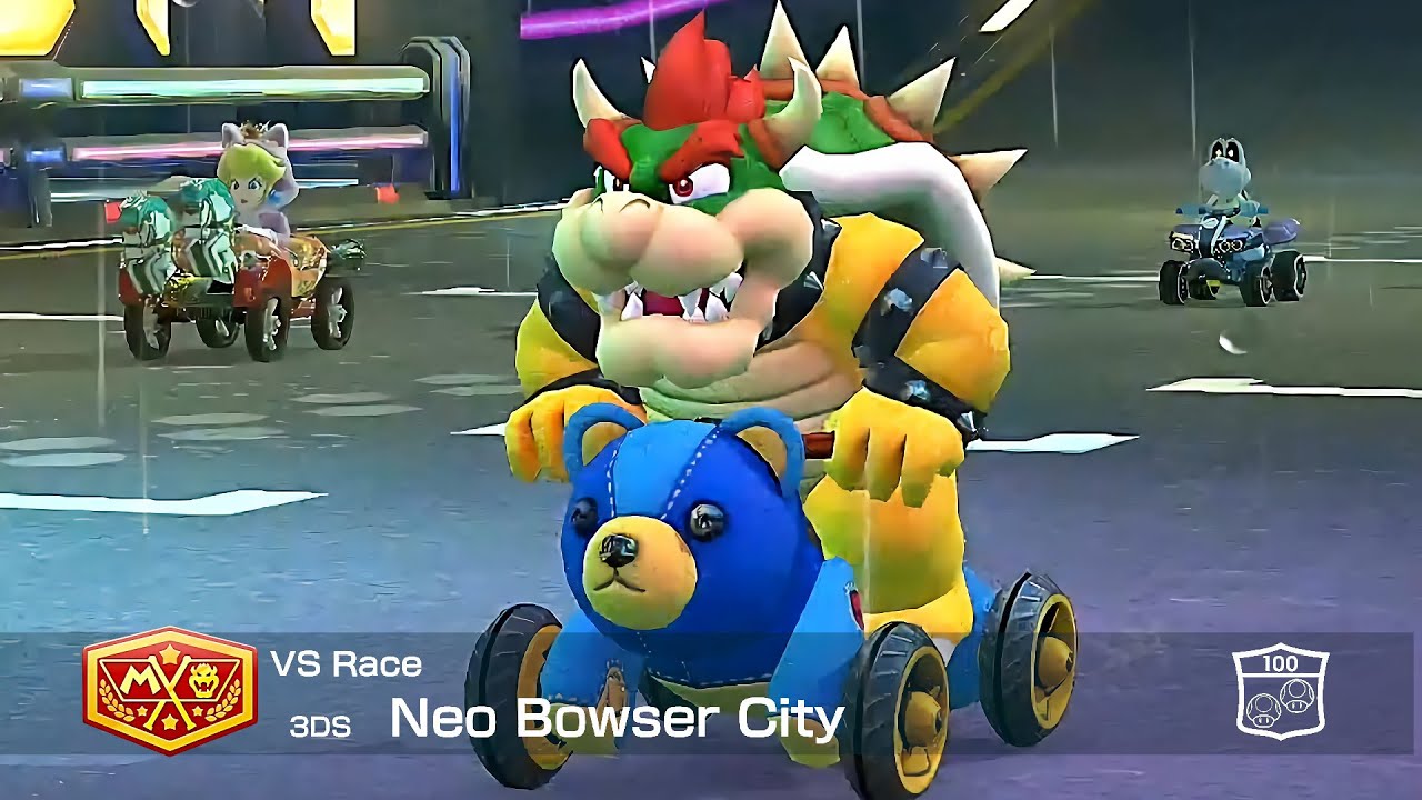 Mario Kart 8 Deluxe Bowser Neo Bowser City #7 - YouTube