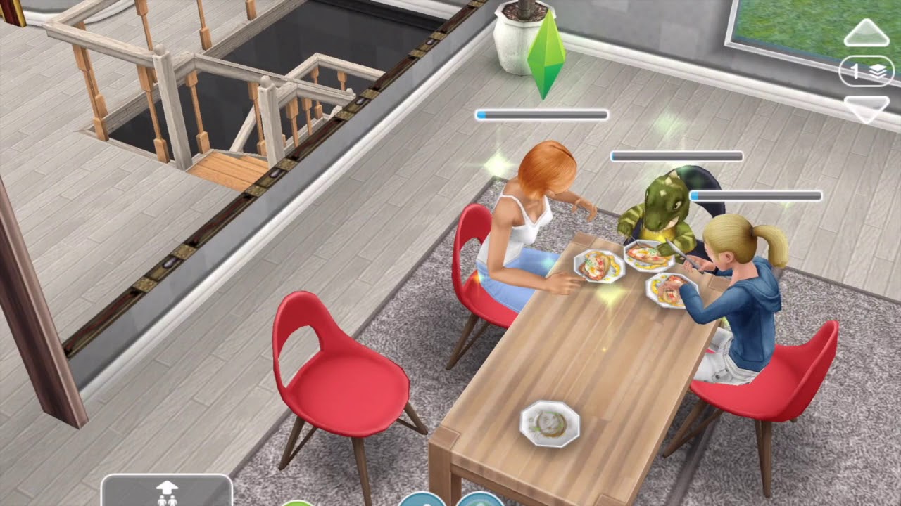 sims school morning routine - YouTube