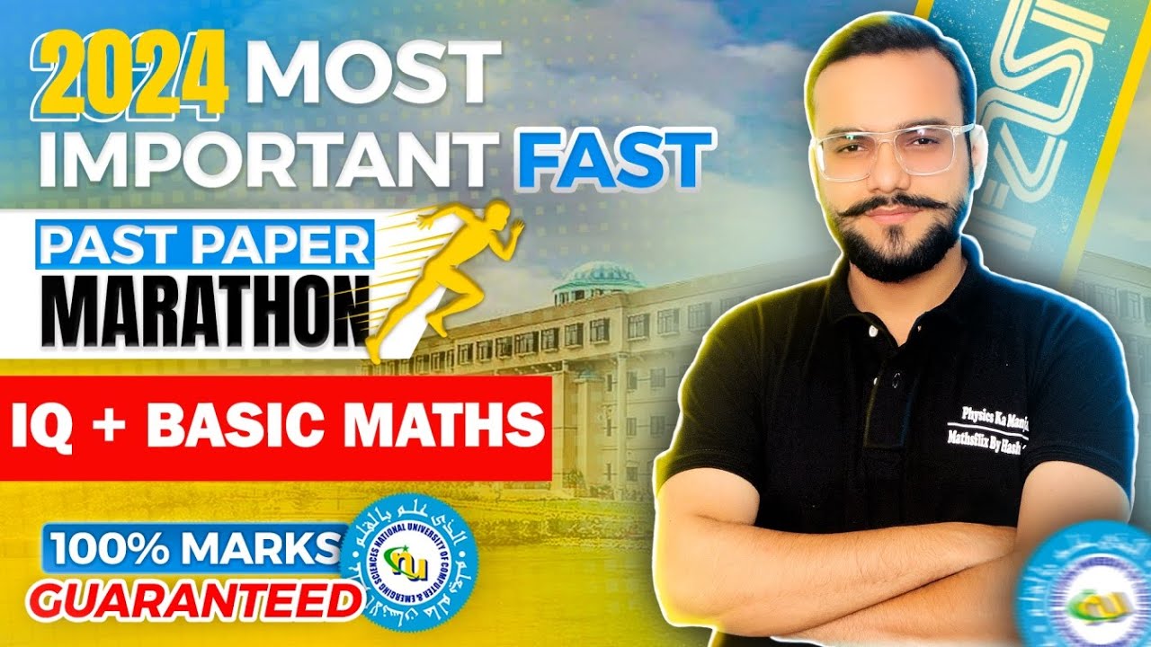 FAST PAPER MARATHON SOLUTION | MOST IMPORTANT IQ + BASIC MATH QUESTIONS ...