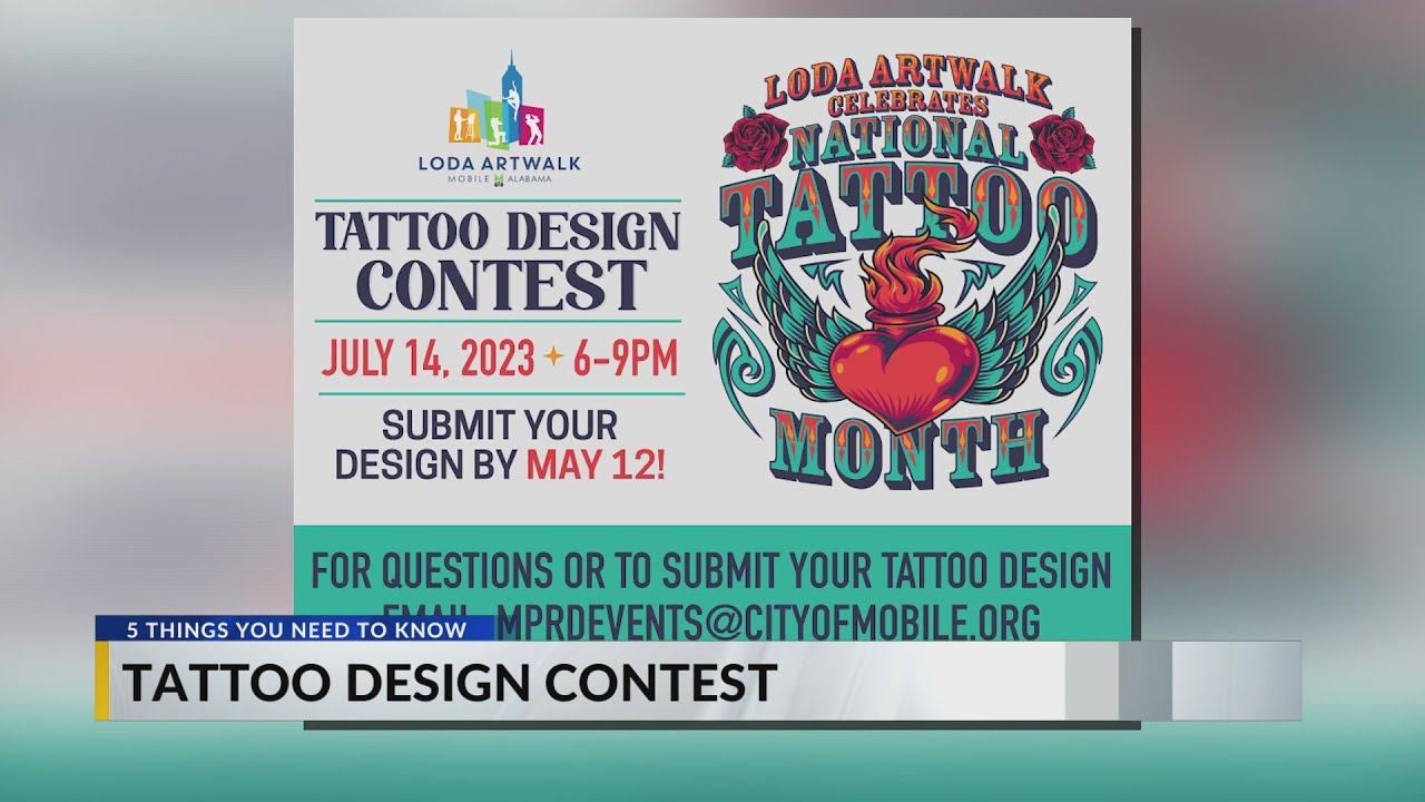 City of Mobile hosting tattoo design contest, will be handed out during ...