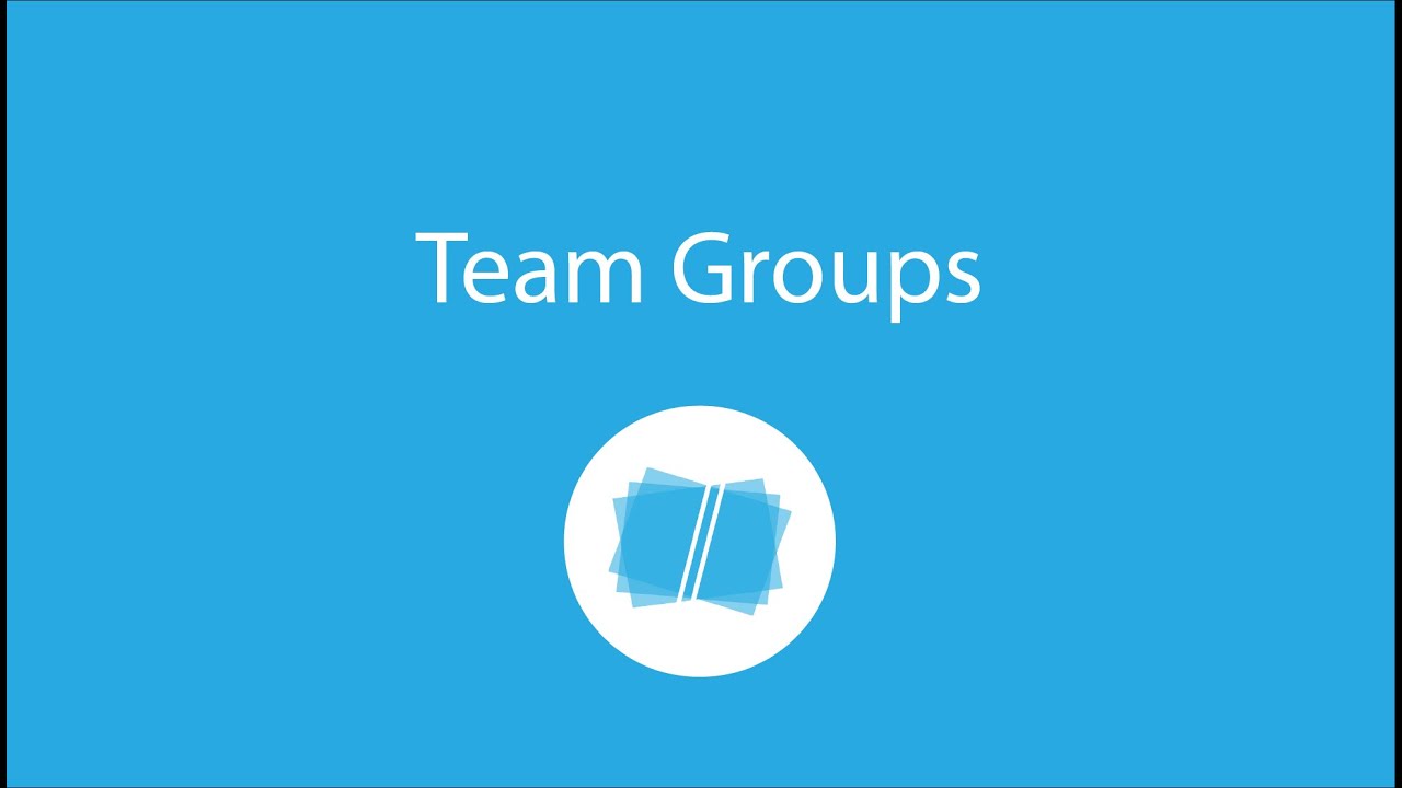 Team Groups Explained - YouTube