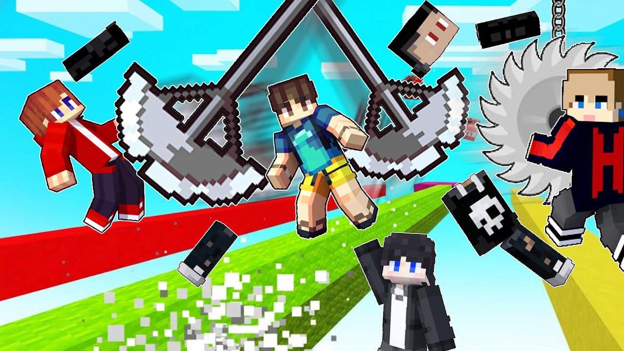 Everyone vs Minecraft DEATH RUN - YouTube