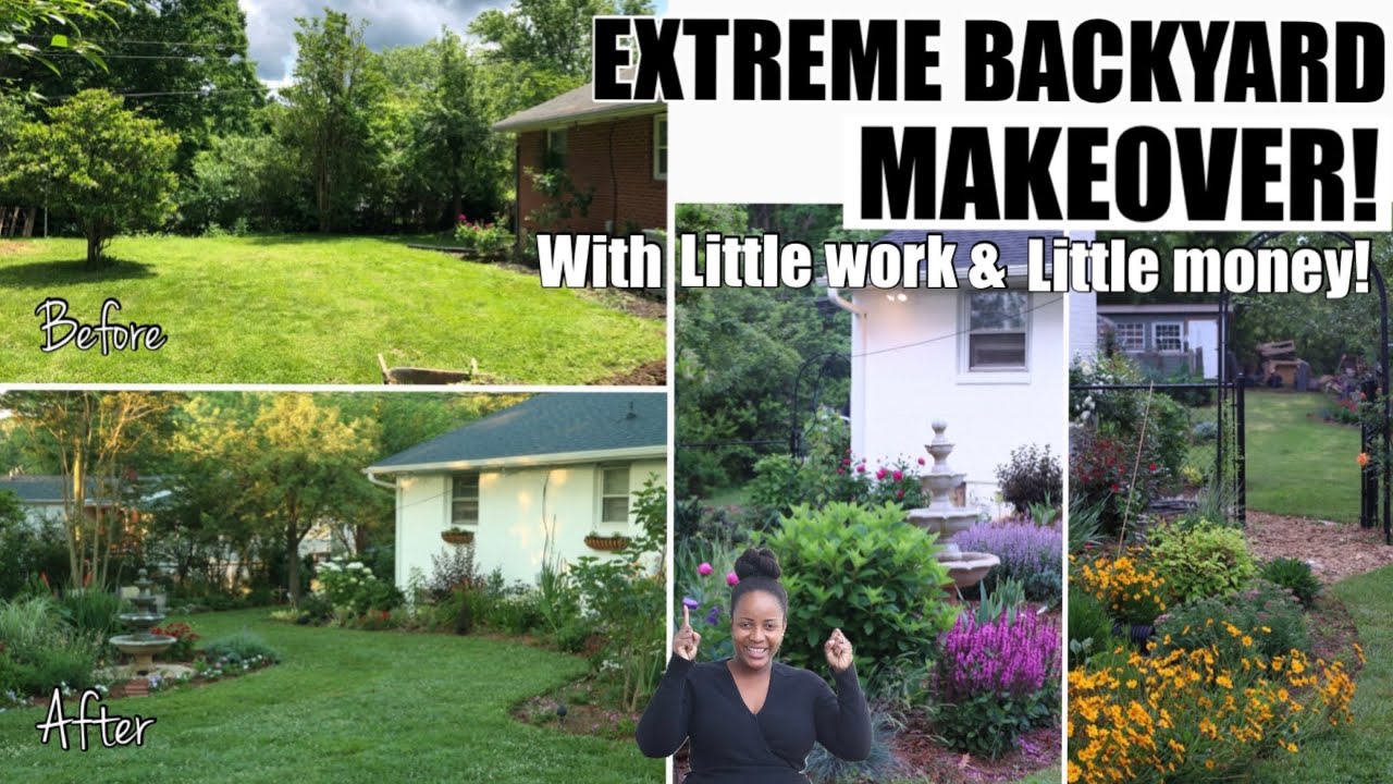 Extreme backyard makeover (from lawn to charming cottage gardens ...
