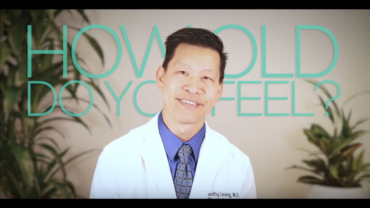 How Old Do You Feel? Timothy Leung, Double Board Certified Plastic ...