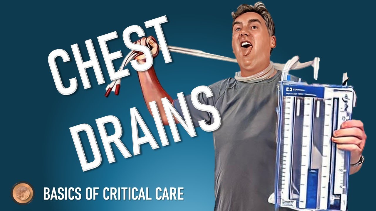 Chest Drains in ICU explained. - YouTube