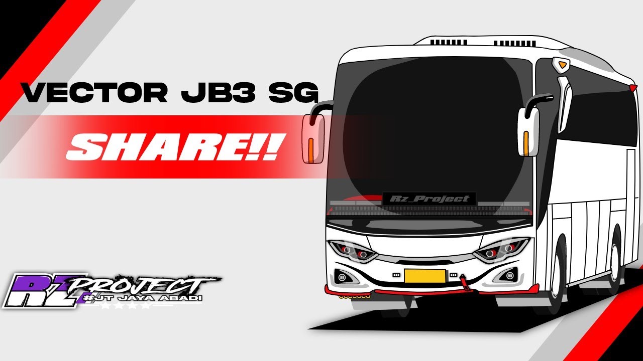 SHARE!! PPL VECTOR BUS JB3 SINGLE GLASS FREE || VECTOR BUS - YouTube