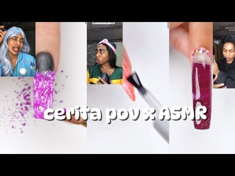 video karan arjun × mentahan nailart