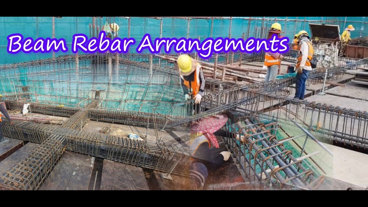 BEAM REBAR Prepare on Building Structure, Construction Work # ...