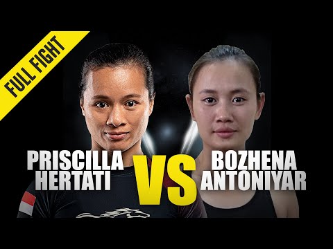 Priscilla Hertati vs. Bozhena Antoniyar | ONE Full Fight | October 2019