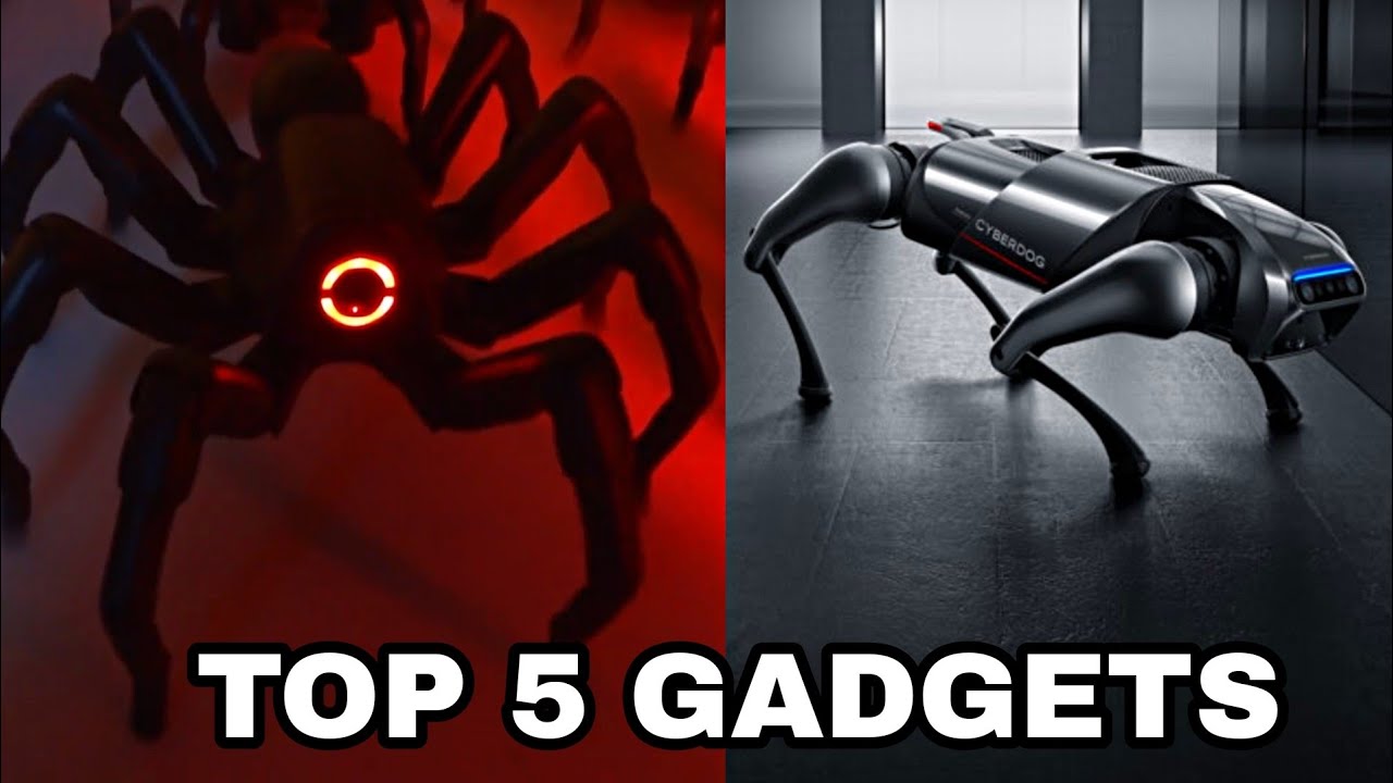TOP 5 Cool Robotic Gadgets| GADGET FACTORY - YouTube