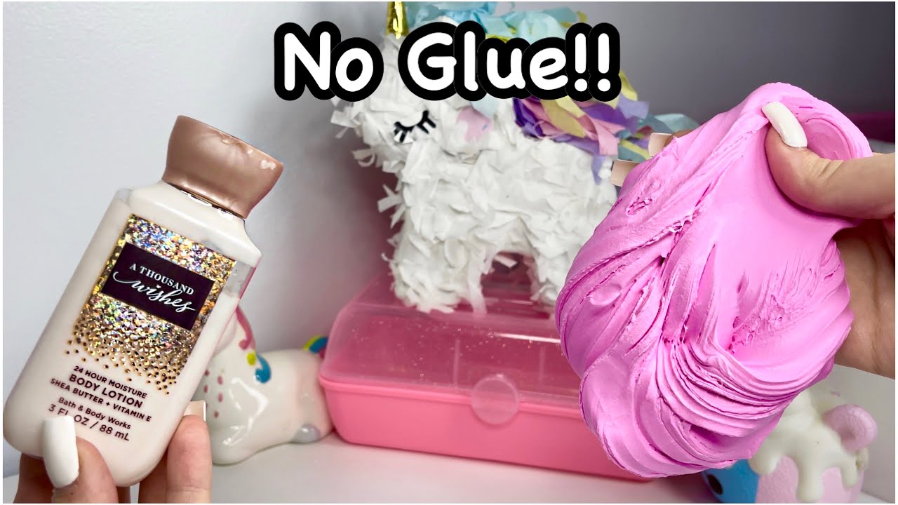 No Glue Lotion Slime!! 🧴🫧 How To Make No Glue Lotion Slime!! - YouTube