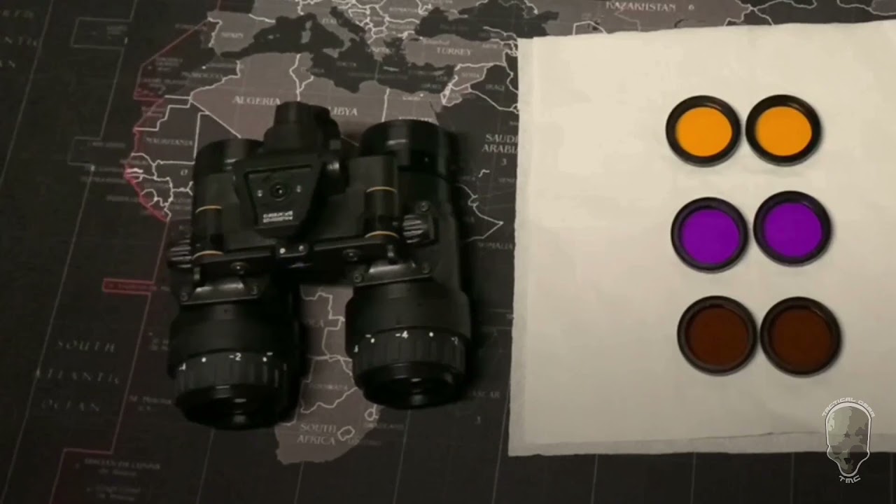 Cyber Rhino Tech The NVG Compatible Filter CRT001 濾光片 - YouTube
