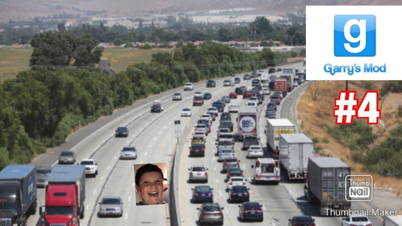 Playing in traffic - Garry’s Mod #4 - YouTube