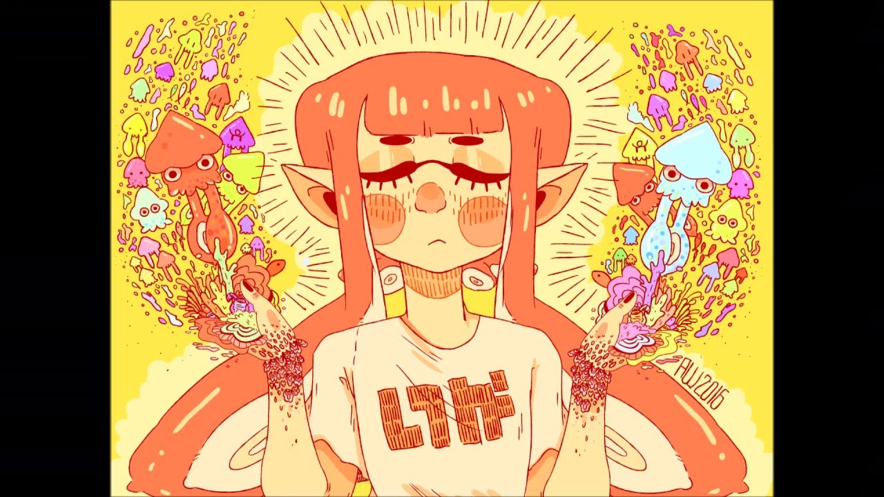 Speedpaint - Splatoon inkling girl - Kraken - YouTube