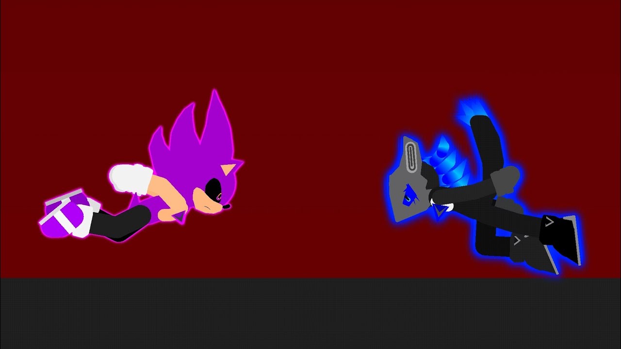Phantom sonic vs blue ruby infinite stick forces2 (stick nodes) - YouTube