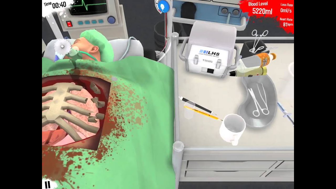 Surgeon Simulator Touch gameplay - YouTube