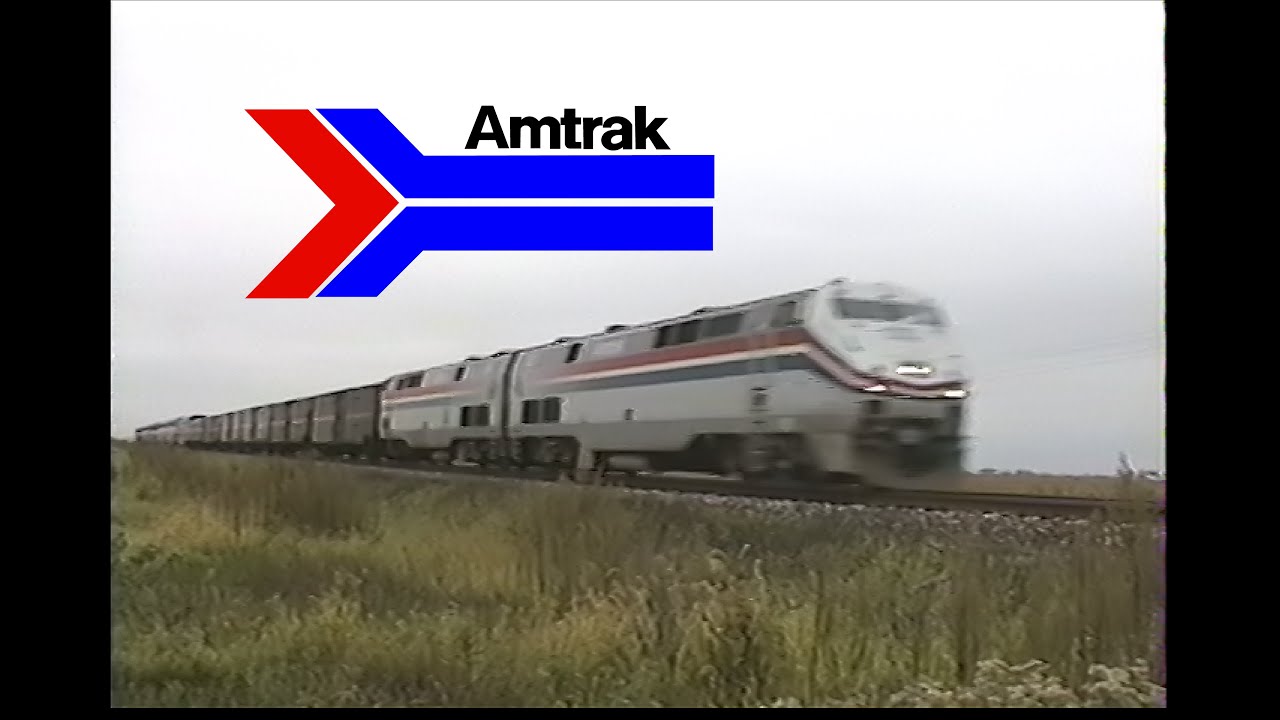 Amtrak's Southwest Chief. Sept 27, 1994. - YouTube