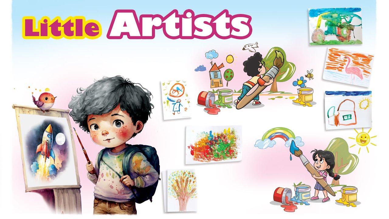 Primary 1 December 2023 | Little Artists | Brainfeed TV - YouTube