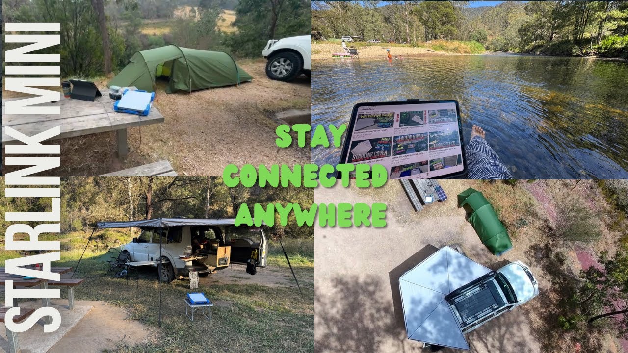 STARLINK MINI TESTED IN THE AUSSIE OUTBACK: 4WDing, Camping, Hiking ...