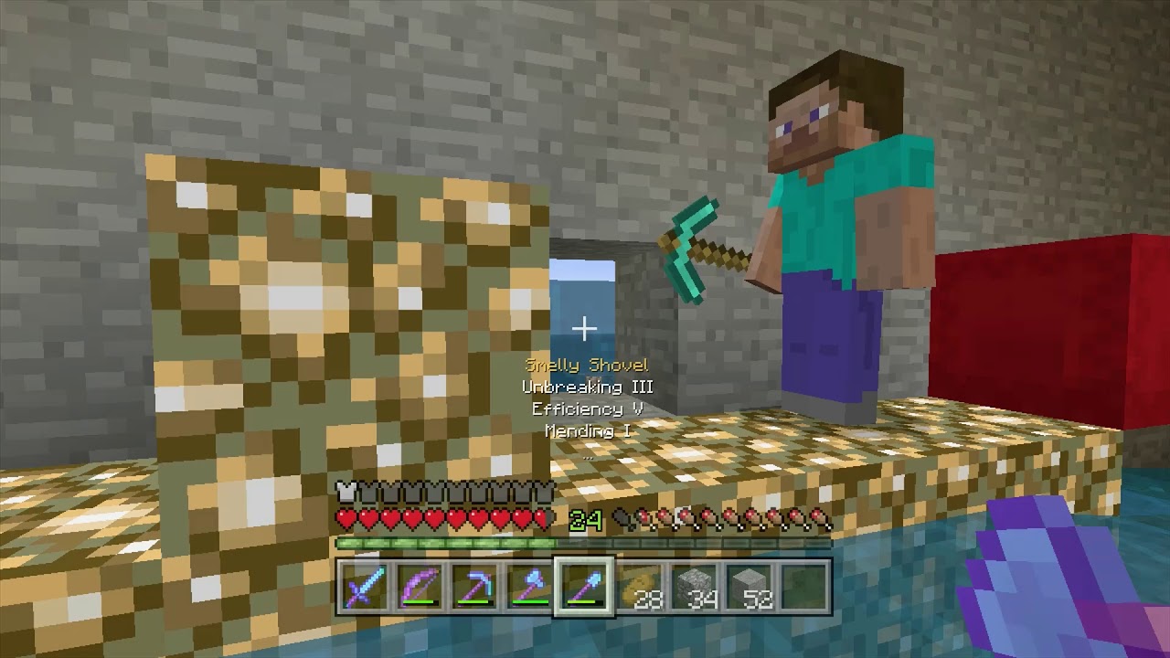 Minecraft xbox - Big basement (314) - YouTube