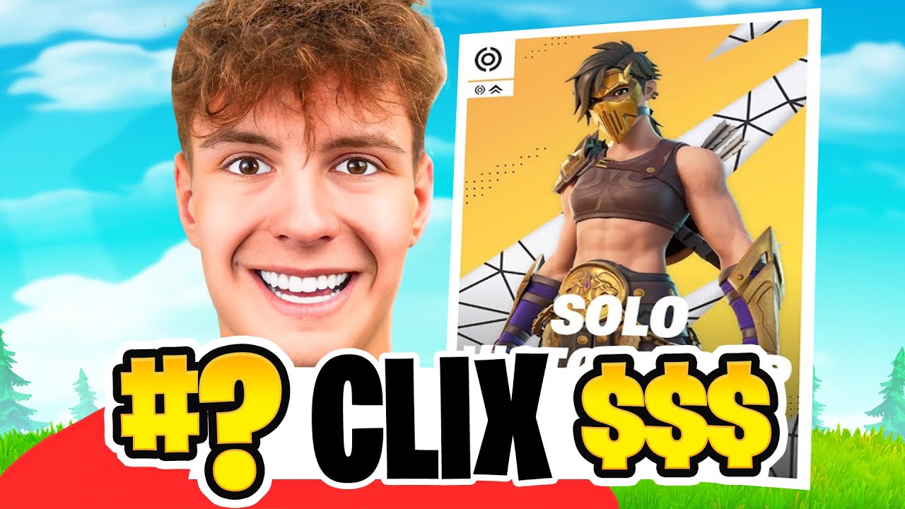 Clix Solo Cash Cup 🏆 | 6/10 - YouTube