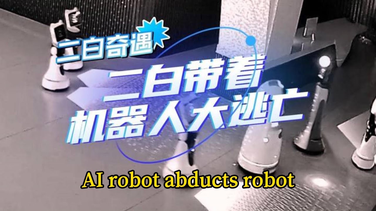 AI robot abducts robot AI机器人拐跑机器人 - YouTube