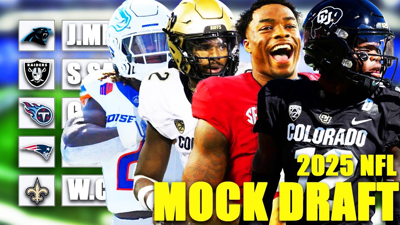 MIDSEASON 2025 NFL MOCK DRAFT! Who Is Going Number 1?! - YouTube