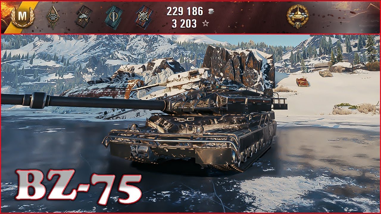 BZ-75 - World of Tanks UZ Gaming - YouTube