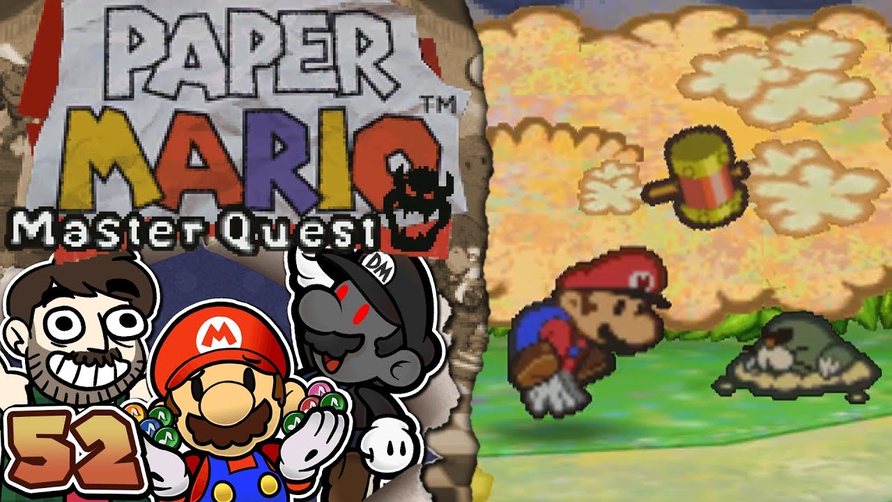 Paper Mario MASTER QUEST [52] "Fire In The Mole" - YouTube