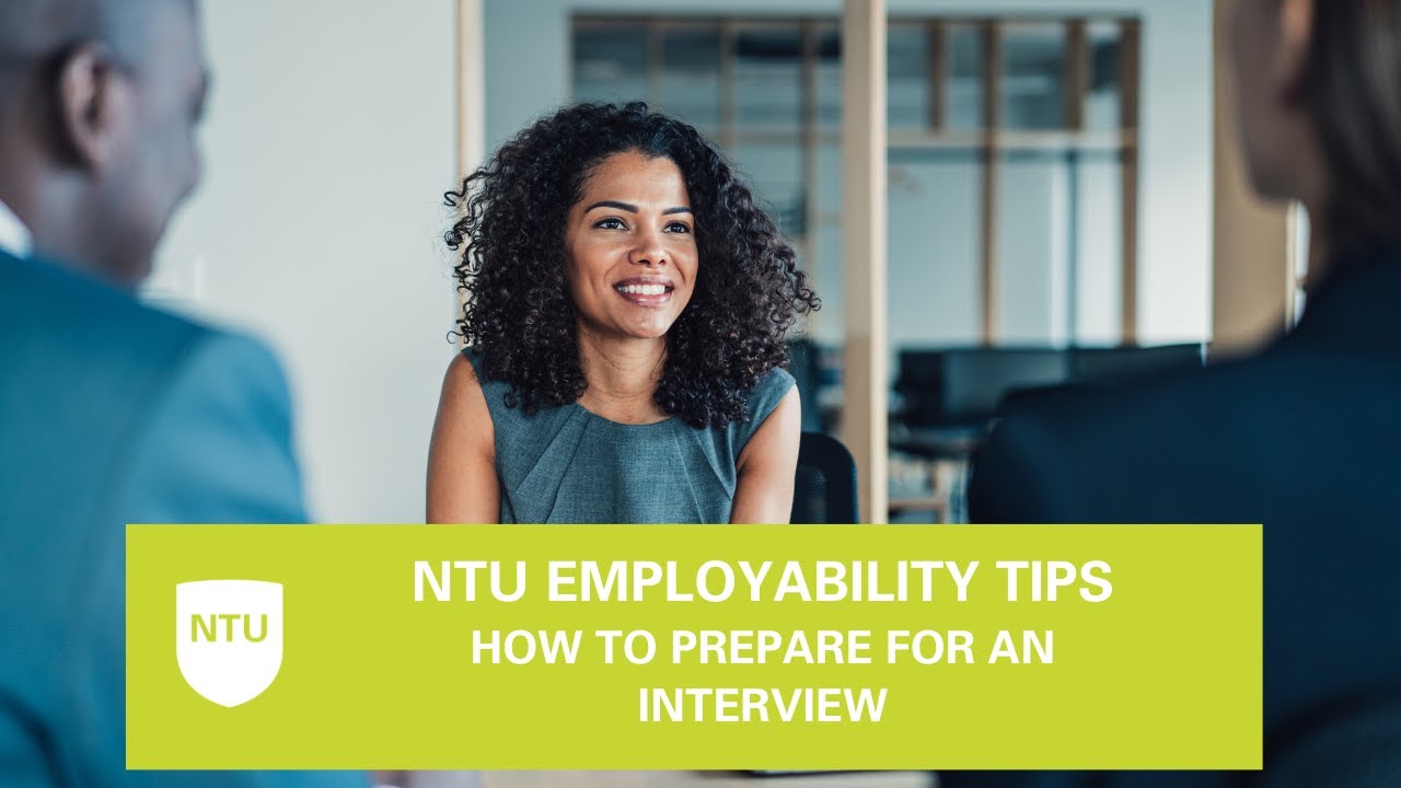 NTU Employability | How To Interview - YouTube