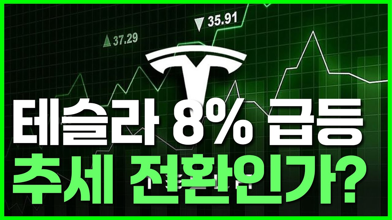 테슬라 8 급등 지금 매수해도 될까ㅣ단기 차트와 중장기 차트가 말하는 상반된 신호ㅣ1월 4일 테슬라 차트 분석 Youtube